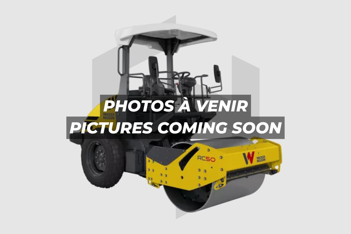 2025 Wacker Neuson RC50 53″ smooth drum roller compactor 20,680 lbf ...