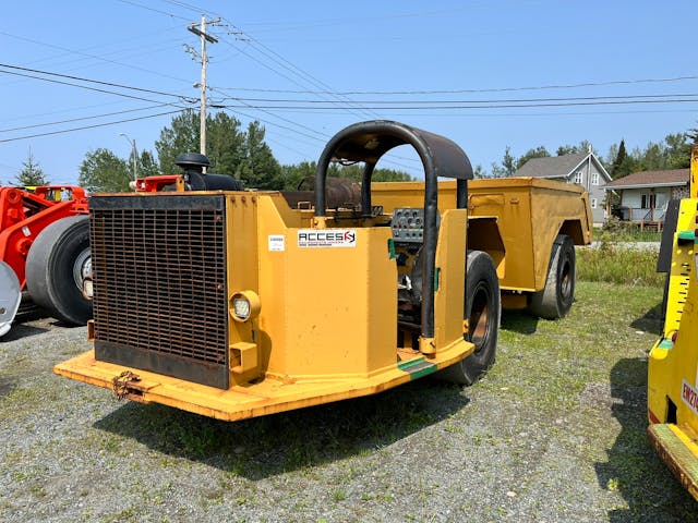 Wagner (Epiroc) MT416 15 t underground mining / haul truck | Access ...