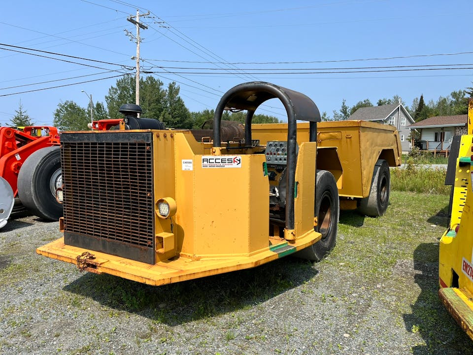 Wagner (Epiroc) MT416 15 t underground mining / haul truck | Access ...