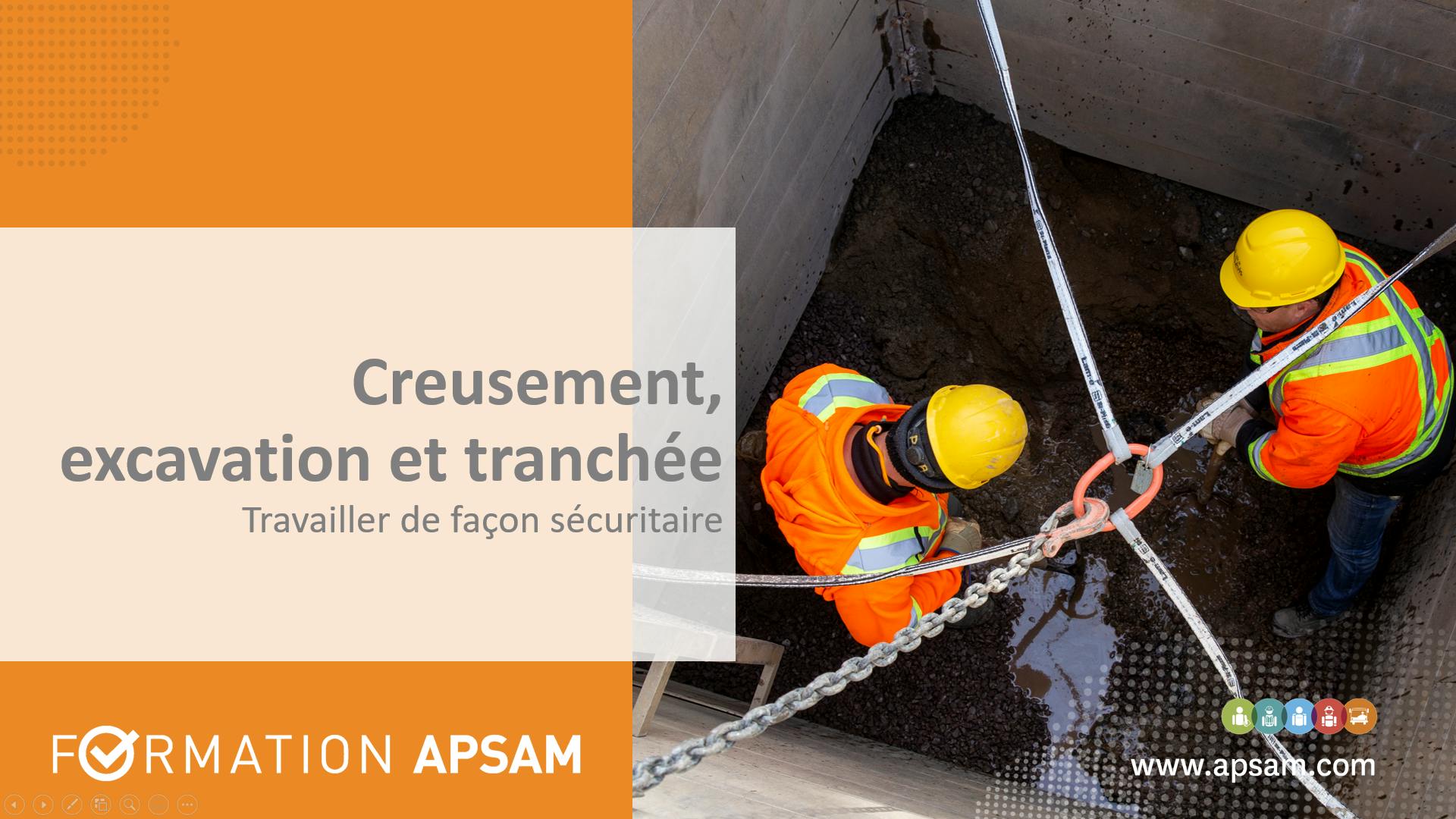 La formation creusement, excavation et tranchée s’est refait une beauté ...