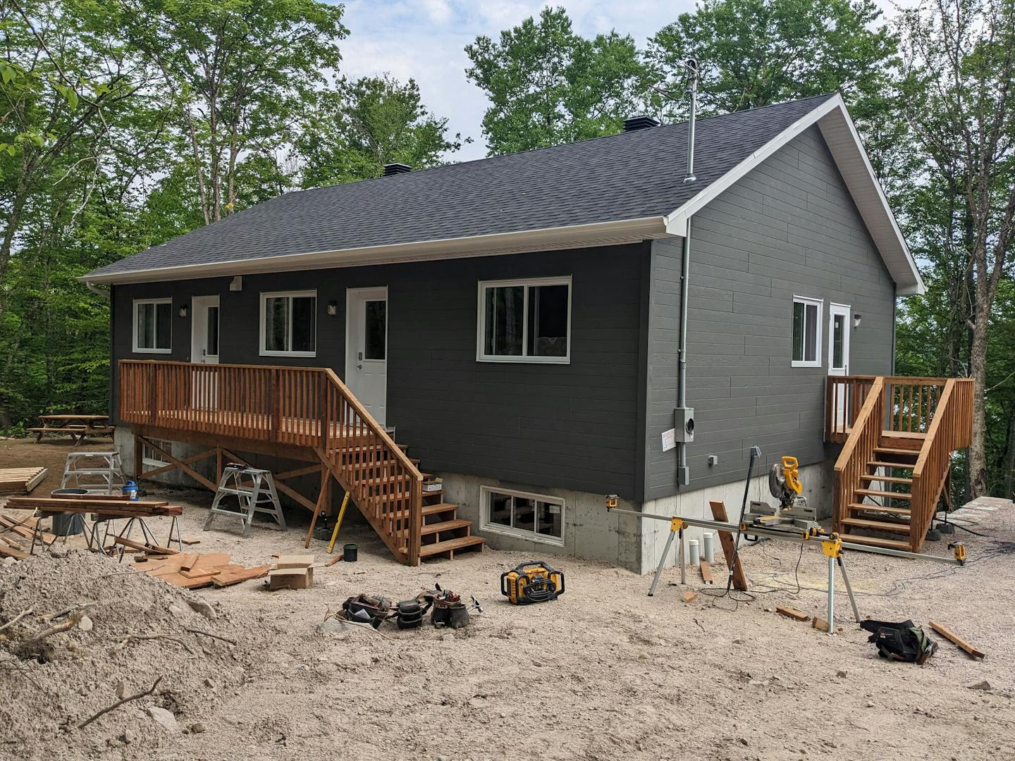 Nouveau chalet pour le personnel | Camp Portneuf