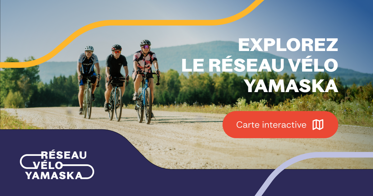 Carte interactive des pistes cyclables – Réseau Vélo Yamaska | RÉSEAU ...