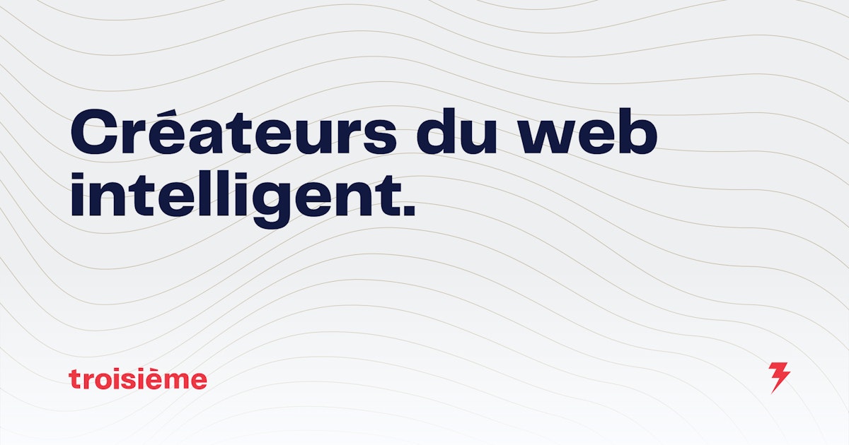 Agence numérique | troisième