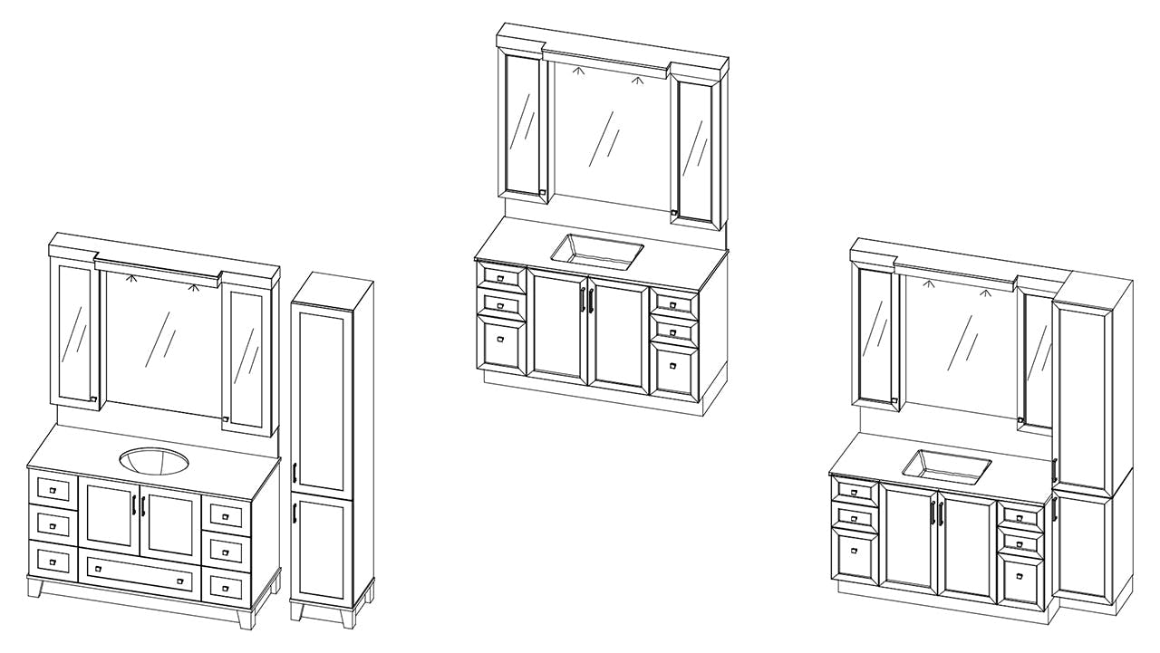 Essentia Shaker Collection for bathroom | Vanico-Maronyx