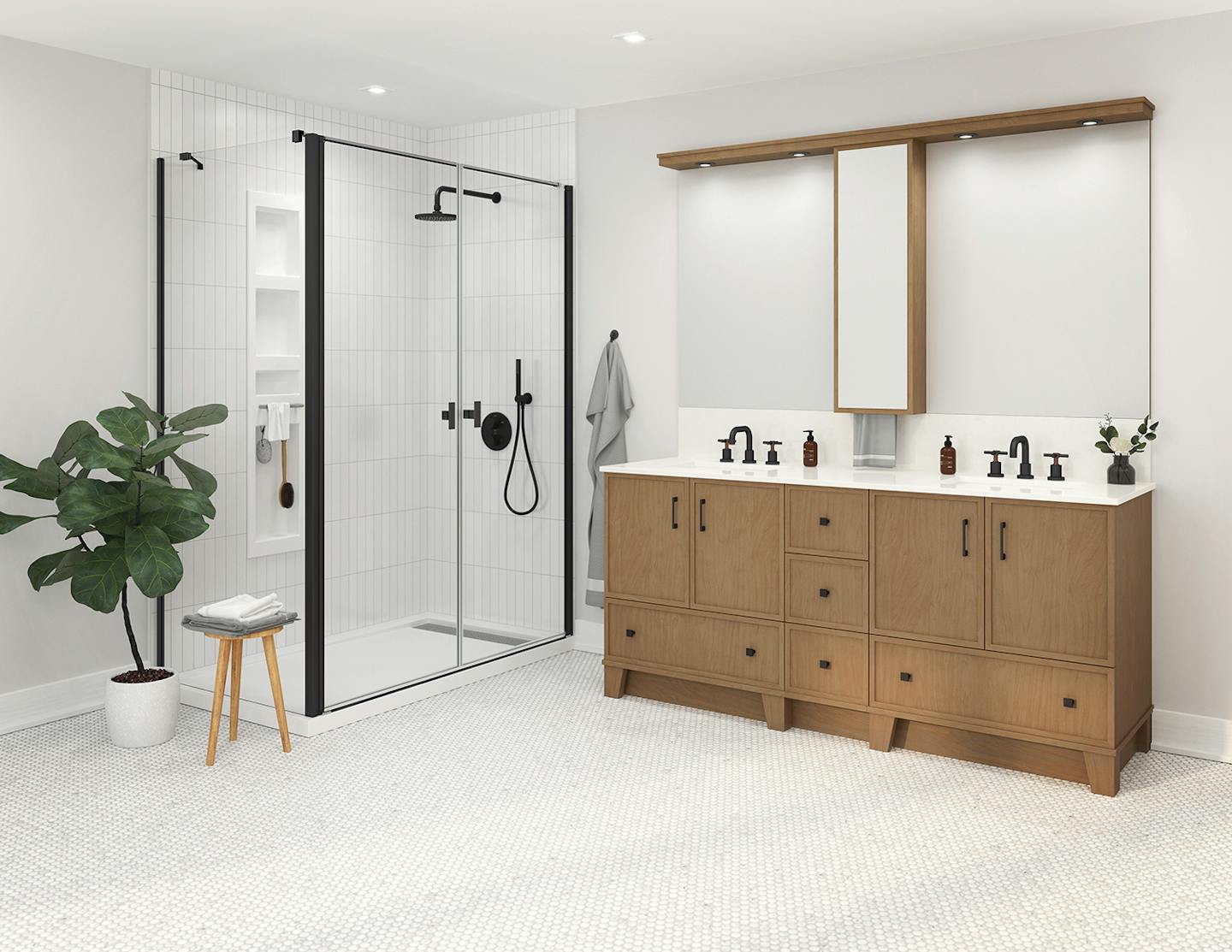 Essentia Frame Collection for bathroom | Vanico-Maronyx